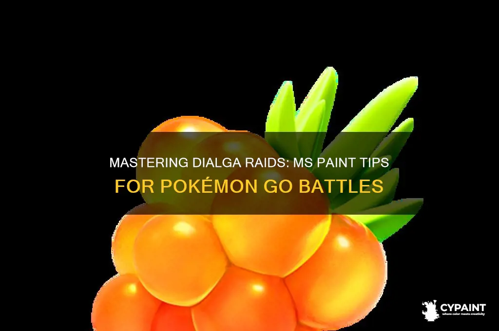 Mastering Dialga Raids: Ms Paint Tips For Pokémon Go Battles | CyPaint