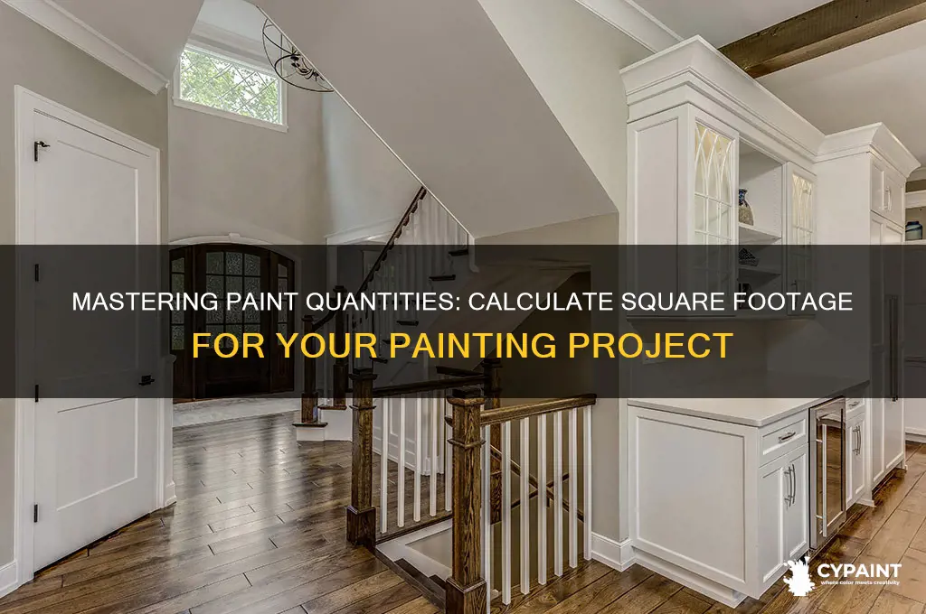 Mastering Paint Quantities: Calculate Square Footage For Your Painting ...