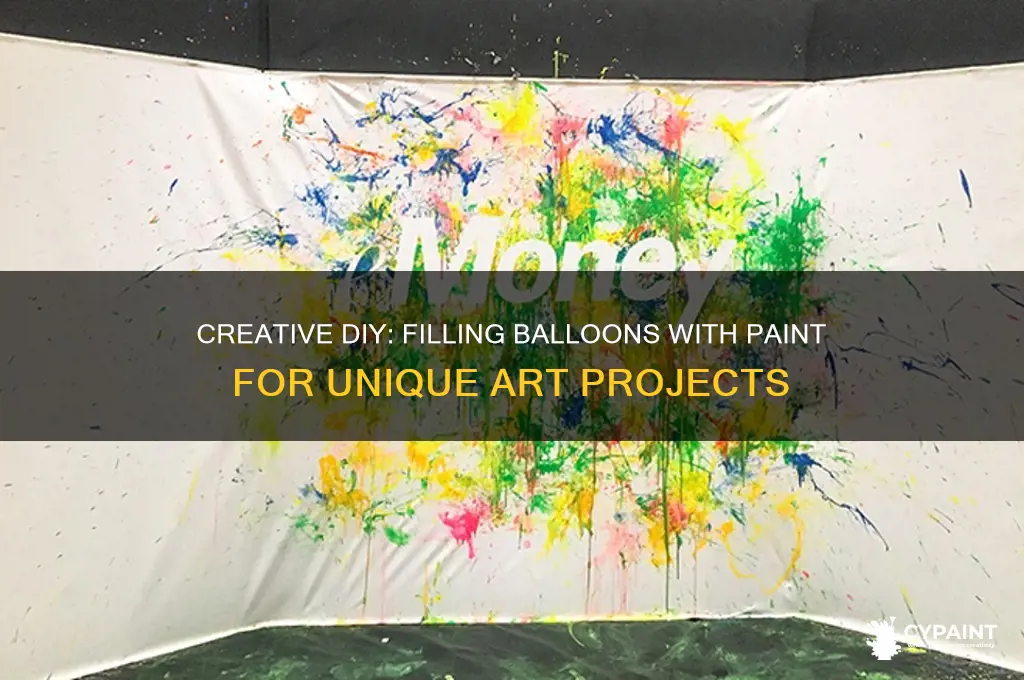 Creative Diy: Filling Balloons With Paint For Unique Art Projects | CyPaint