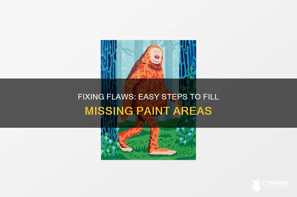 Fixing Flaws: Easy Steps To Fill Missing Paint Areas | CyPaint