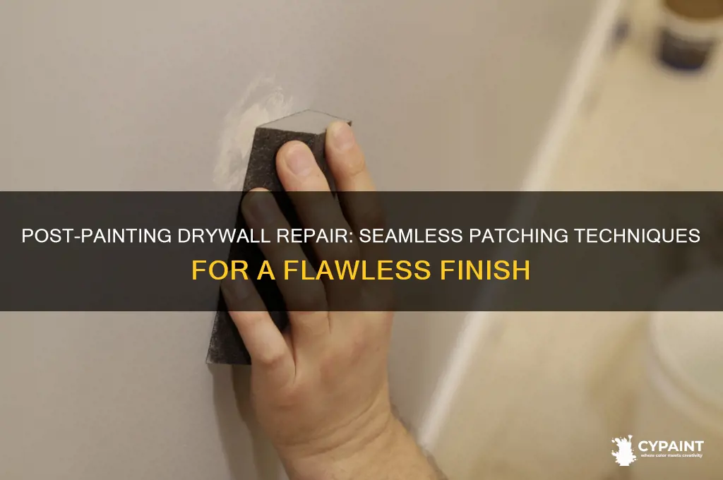 Post-Painting Drywall Repair: Seamless Patching Techniques For A ...
