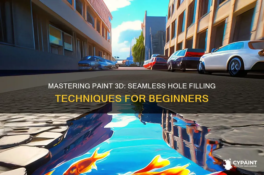 Mastering Paint 3D: Seamless Hole Filling Techniques For Beginners ...