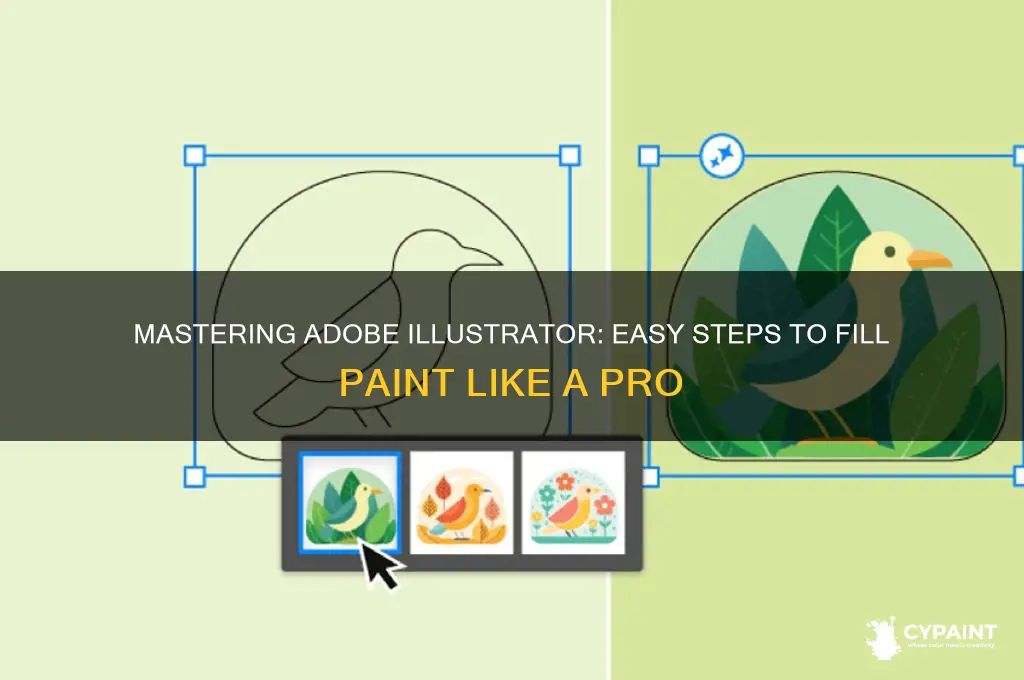 Mastering Adobe Illustrator: Easy Steps To Fill Paint Like A Pro | CyPaint