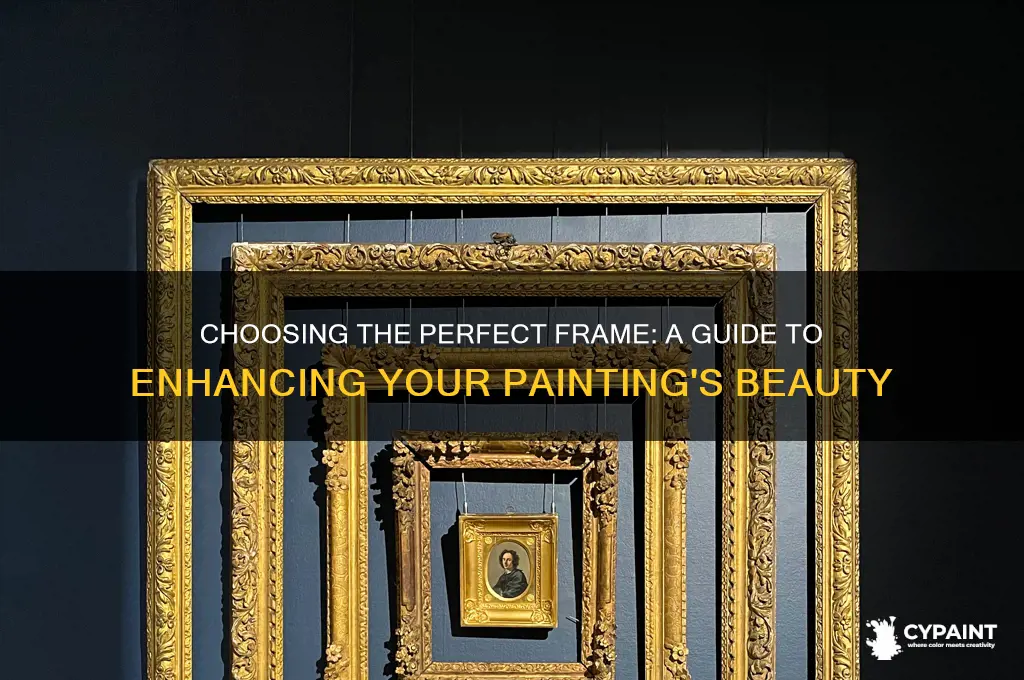 Choosing The Perfect Frame: A Guide To Enhancing Your Painting's Beauty ...