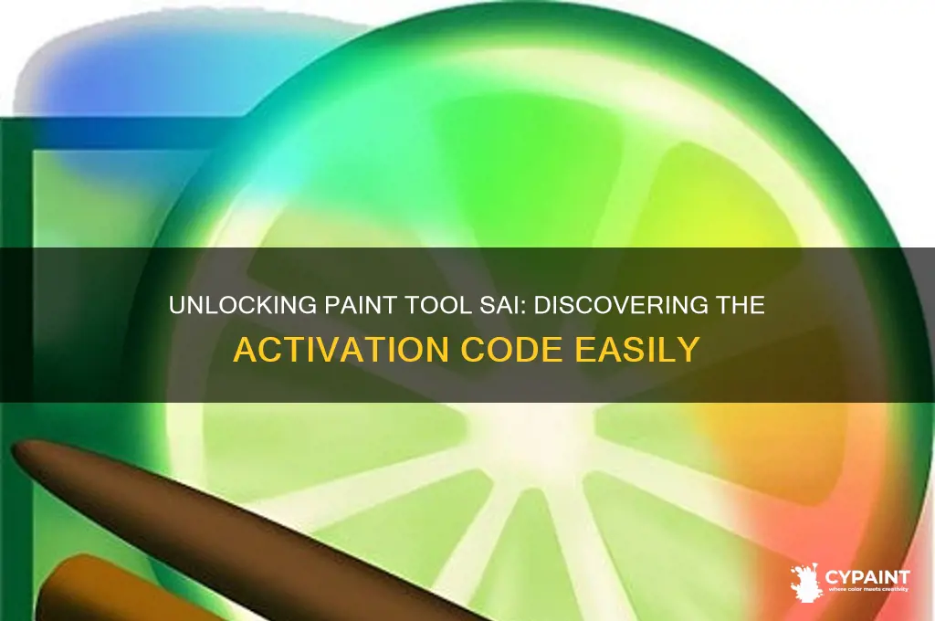 Unlocking Paint Tool Sai: Discovering The Activation Code Easily | CyPaint