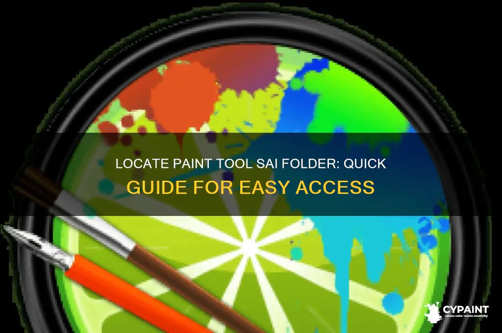 Locate Paint Tool Sai Folder: Quick Guide For Easy Access | CyPaint