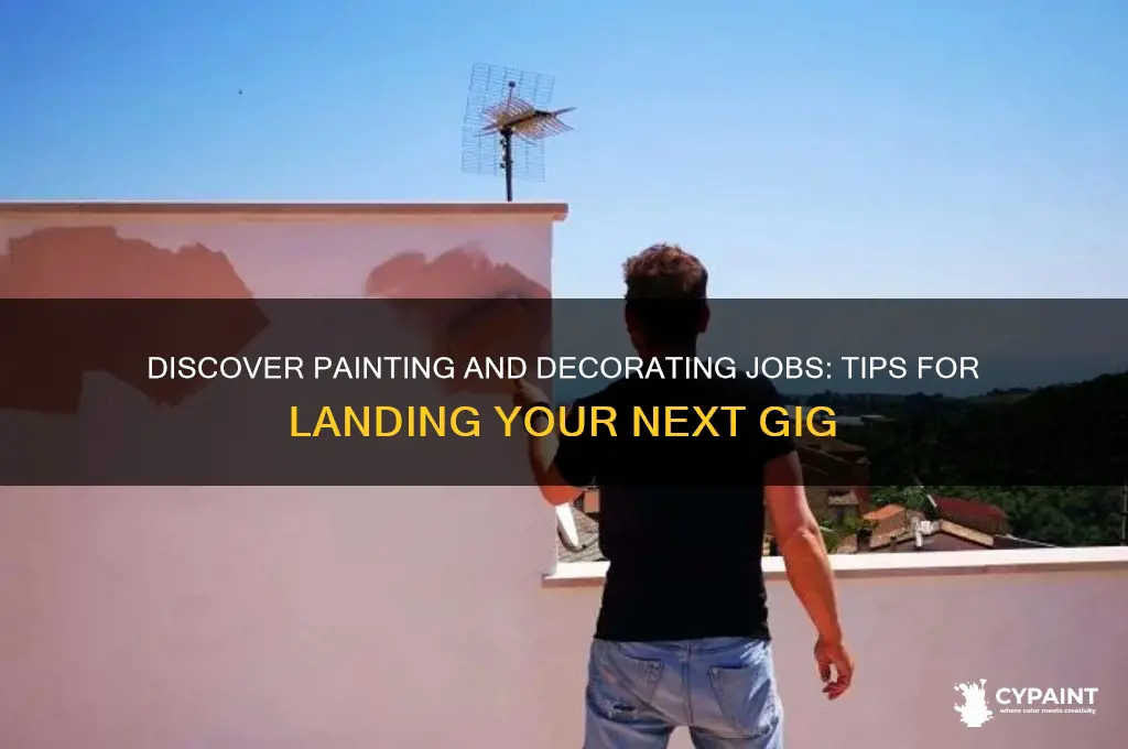 Discover Painting And Decorating Jobs: Tips For Landing Your Next Gig ...