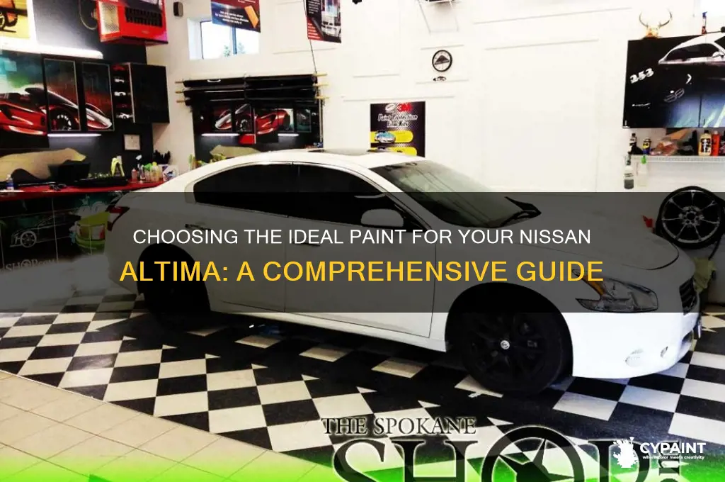 Choosing The Ideal Paint For Your Nissan Altima: A Comprehensive Guide ...