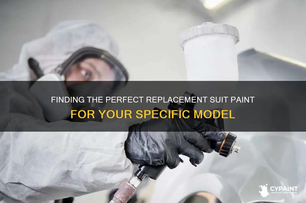 Finding The Perfect Replacement Suit Paint For Your Specific Model ...