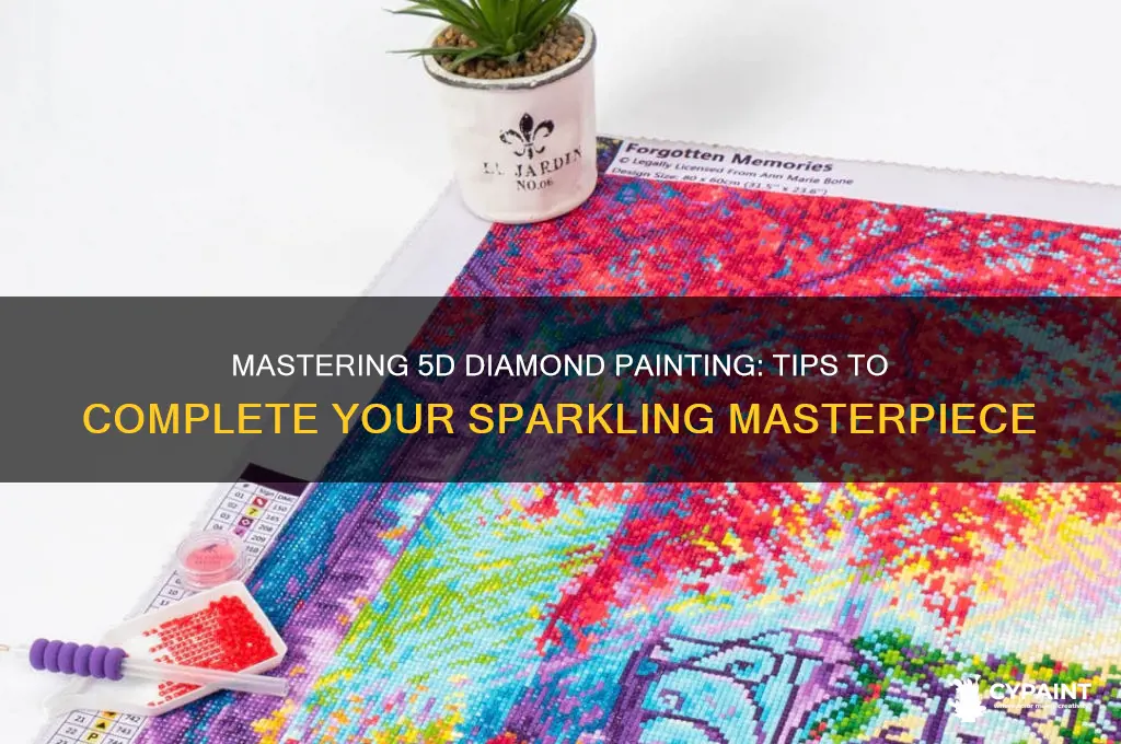 Mastering 5D Diamond Painting: Tips To Complete Your Sparkling ...