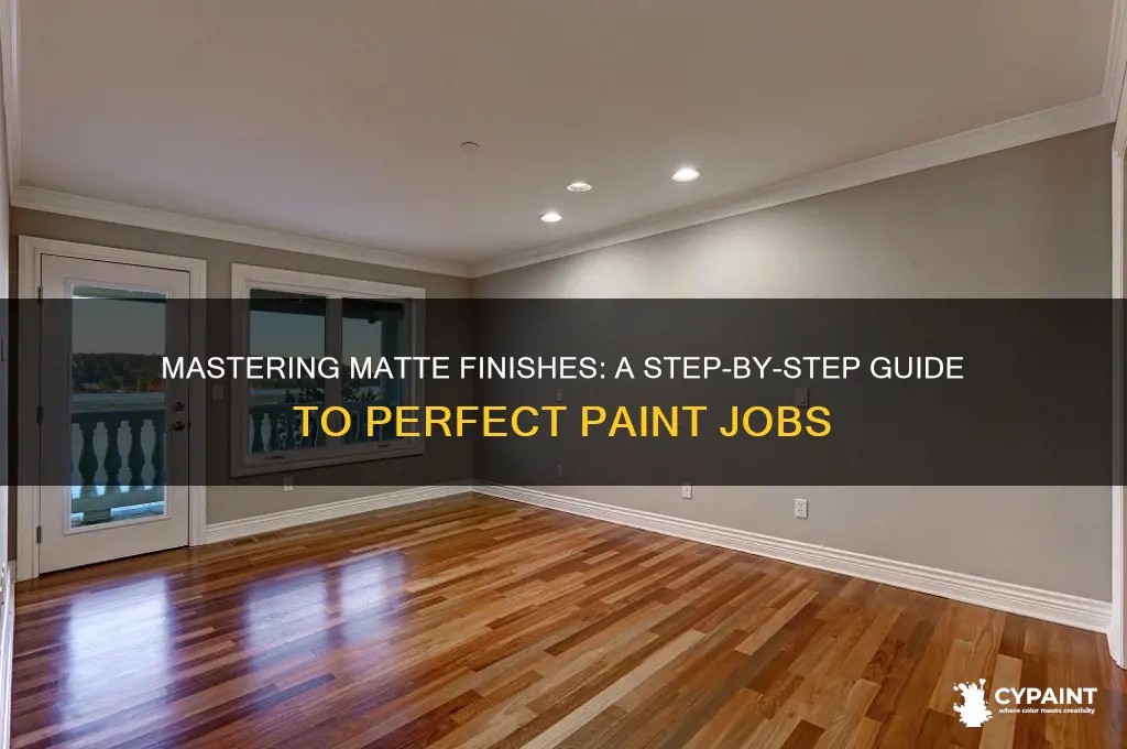 Mastering Matte Finishes: A Step-By-Step Guide To Perfect Paint Jobs ...