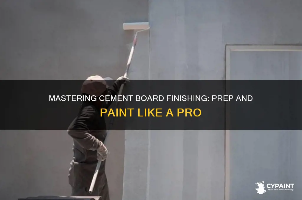 Mastering Cement Board Finishing: Prep And Paint Like A Pro | CyPaint