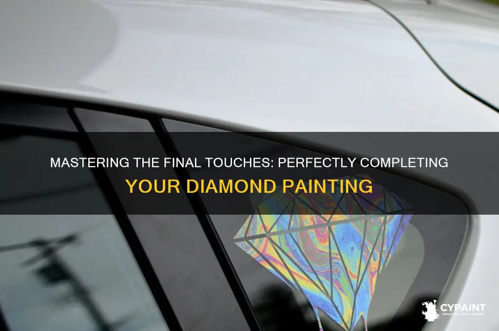 Mastering The Final Touches: Perfectly Completing Your Diamond Painting ...