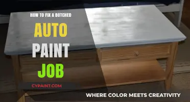 Revive Your Ride: Expert Tips To Fix A Botched Auto Paint Job | CyPaint