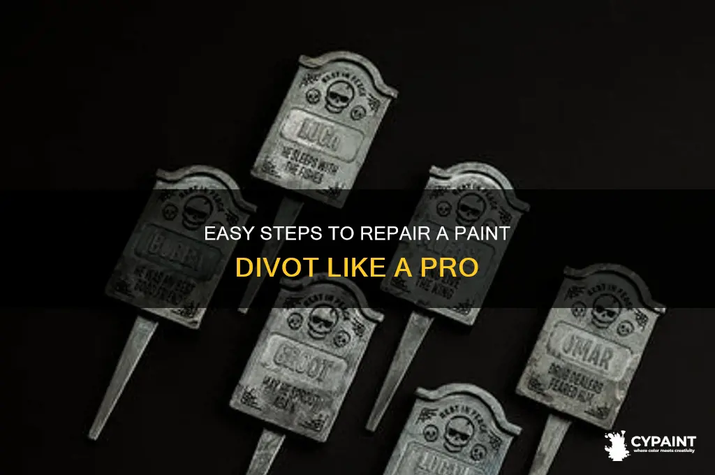 Easy Steps To Repair A Paint Divot Like A Pro | CyPaint