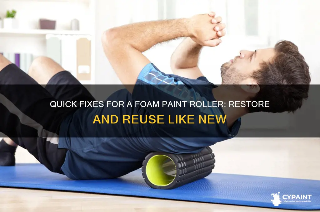 Quick Fixes For A Foam Paint Roller: Restore And Reuse Like New | CyPaint