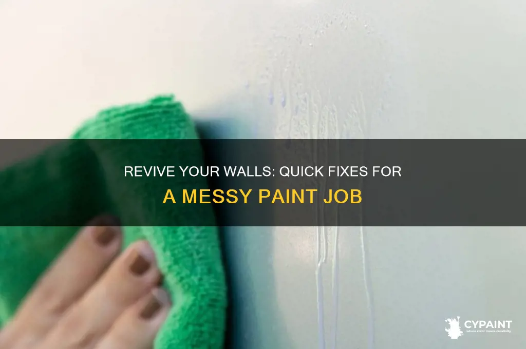 Revive Your Walls: Quick Fixes For A Messy Paint Job | CyPaint