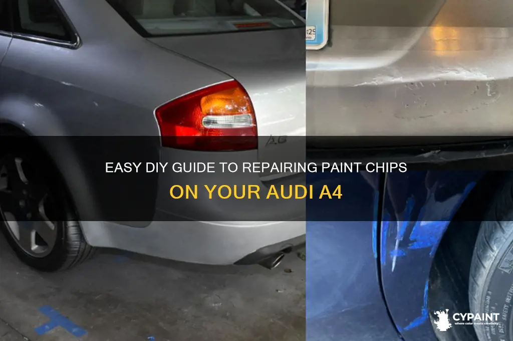 Easy Diy Guide To Repairing Paint Chips On Your Audi A4 | CyPaint