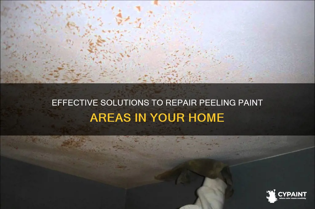 Effective Solutions To Repair Peeling Paint Areas In Your Home | CyPaint