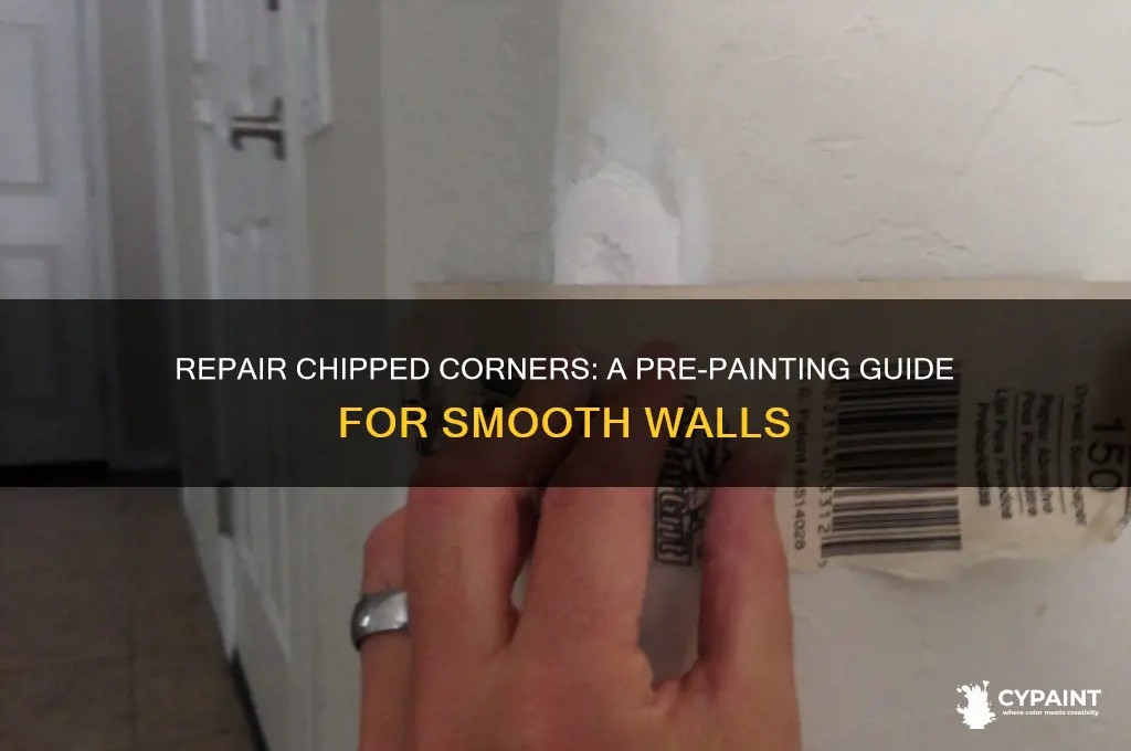 Repair Chipped Corners: A Pre-Painting Guide For Smooth Walls | CyPaint