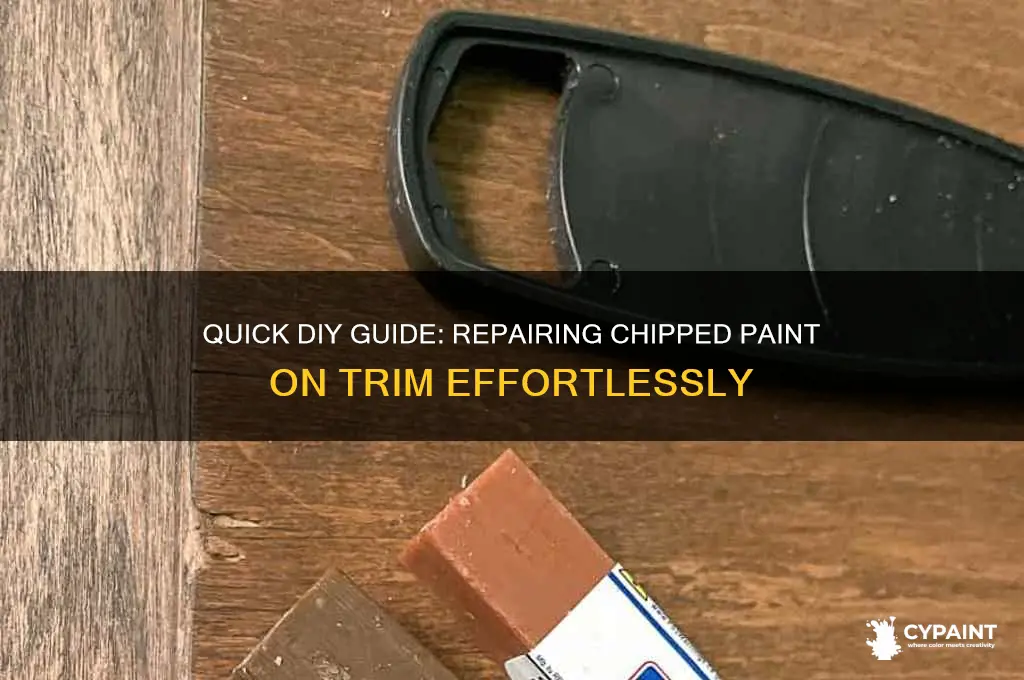 Quick Diy Guide: Repairing Chipped Paint On Trim Effortlessly | CyPaint