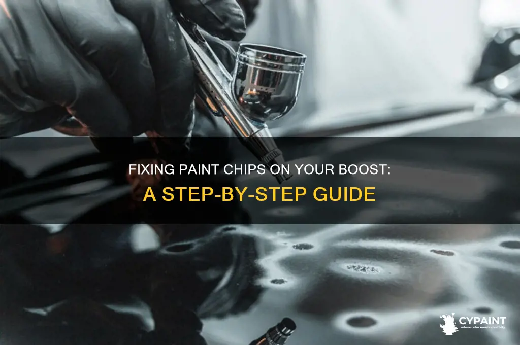 Fixing Paint Chips On Your Boost: A Step-By-Step Guide | CyPaint