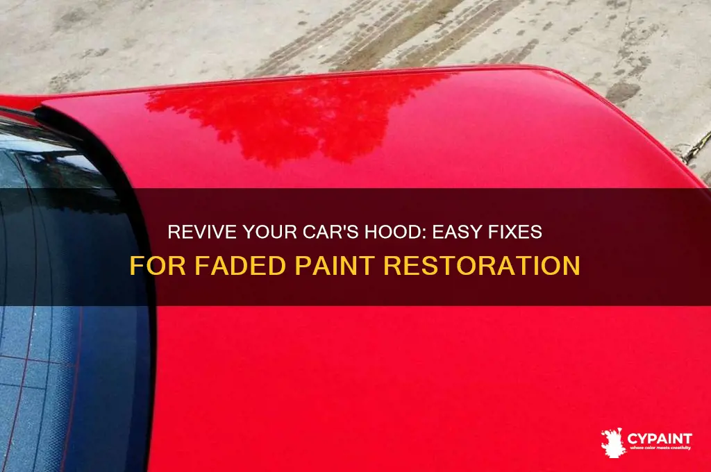 Revive Your Car's Hood: Easy Fixes For Faded Paint Restoration | CyPaint