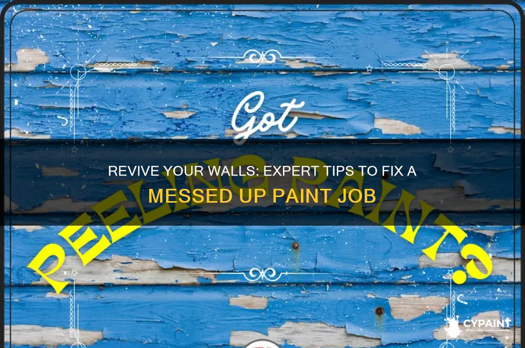 Revive Your Walls: Expert Tips To Fix A Messed Up Paint Job | CyPaint