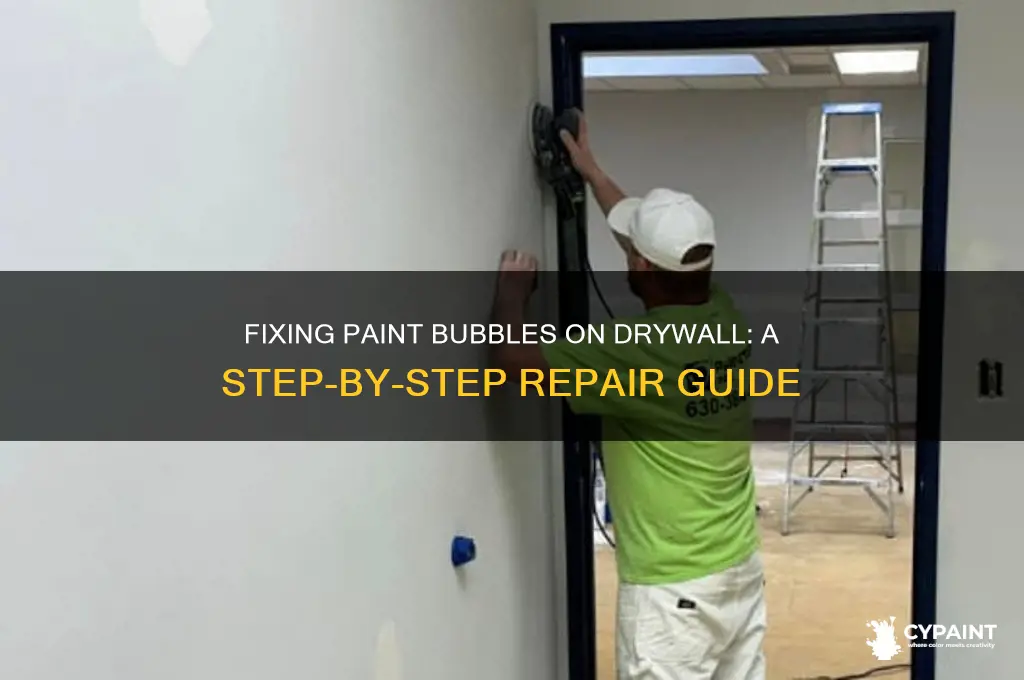 Fixing Paint Bubbles On Drywall: A Step-By-Step Repair Guide | CyPaint