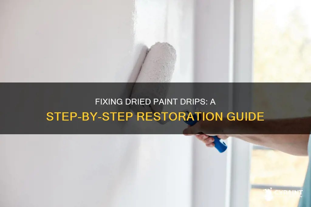 How To Fix Paint Drips