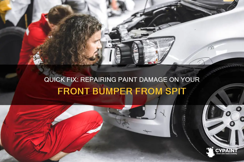 Quick Fix: Repairing Paint Damage On Your Front Bumper From Spit | CyPaint