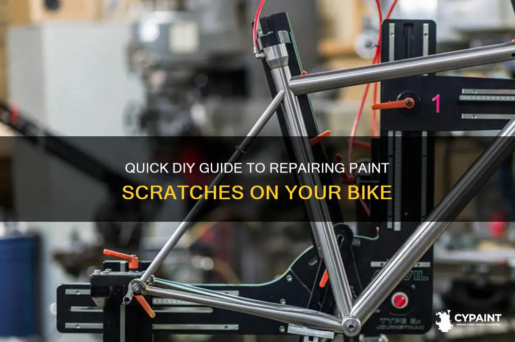 Quick Diy Guide To Repairing Paint Scratches On Your Bike | CyPaint