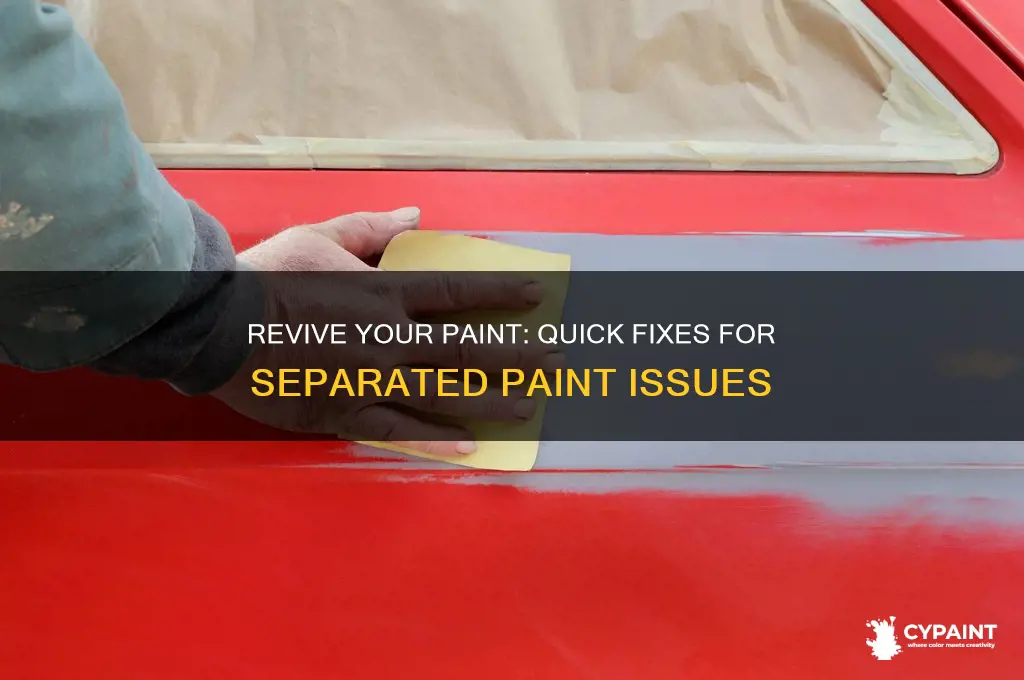 Revive Your Paint: Quick Fixes For Separated Paint Issues | CyPaint