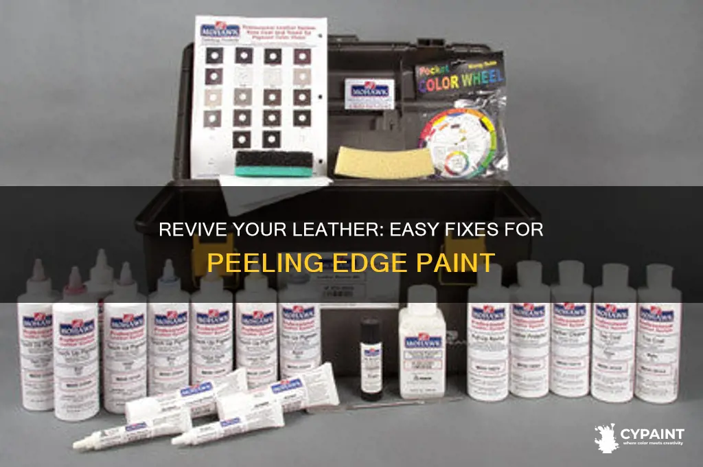 Revive Your Leather: Easy Fixes For Peeling Edge Paint | CyPaint