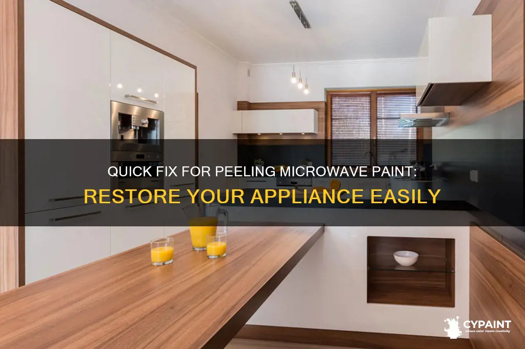 Quick Fix For Peeling Microwave Paint: Restore Your Appliance Easily ...