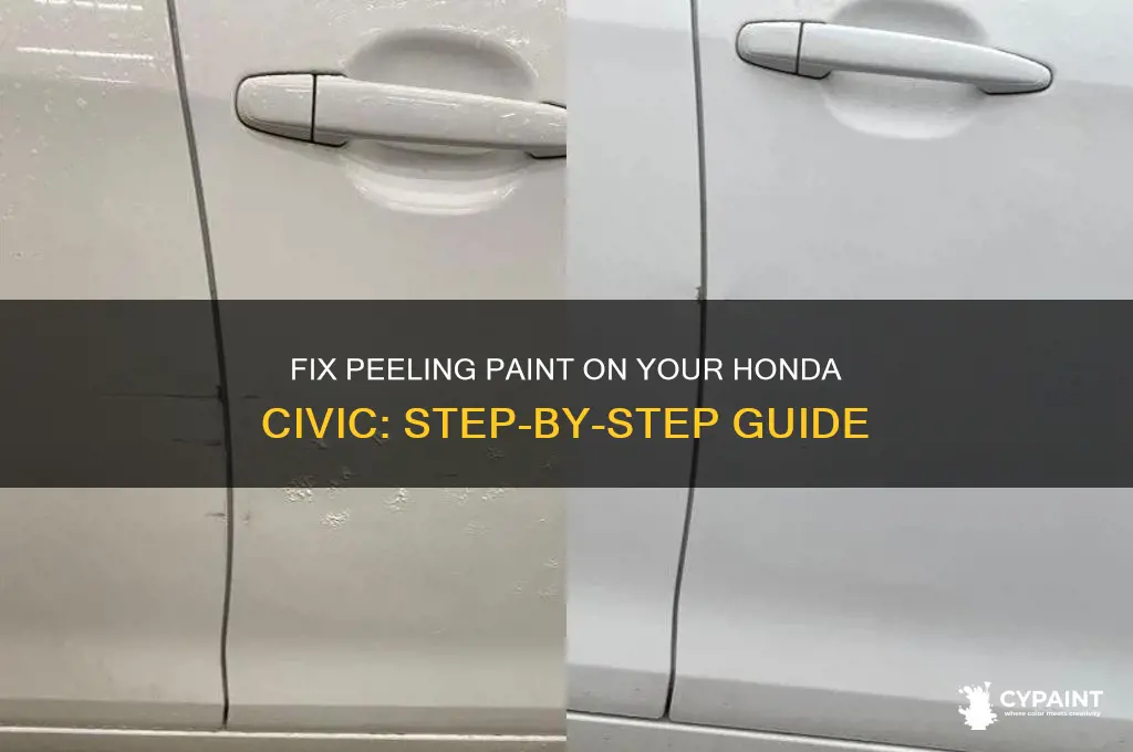 Fix Peeling Paint On Your Honda Civic: Step-By-Step Guide | CyPaint