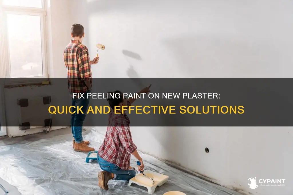 Fix Peeling Paint On New Plaster: Quick And Effective Solutions | CyPaint