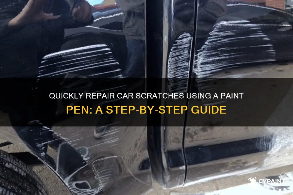 Quickly Repair Car Scratches Using A Paint Pen: A Step-By-Step Guide ...