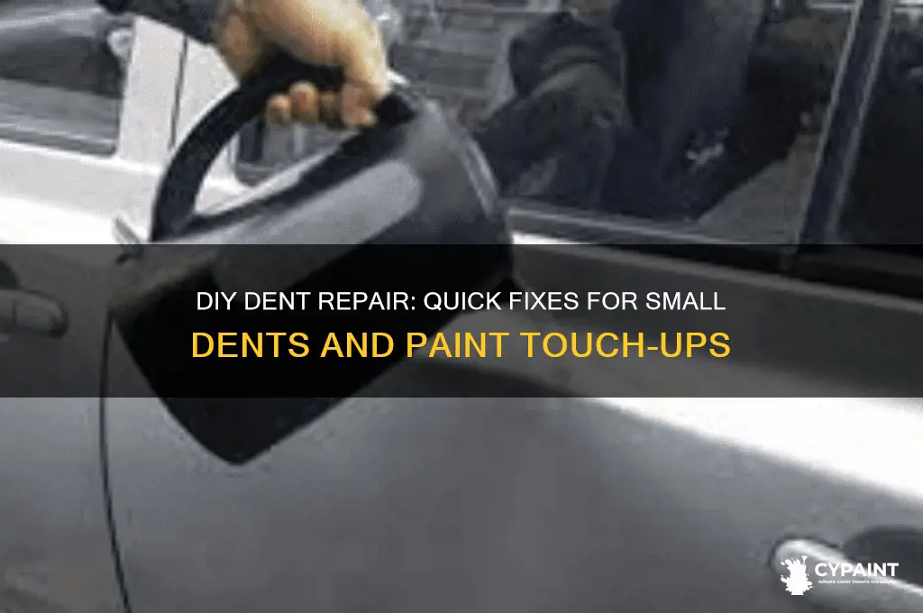 Diy Dent Repair: Quick Fixes For Small Dents And Paint Touch-Ups | CyPaint