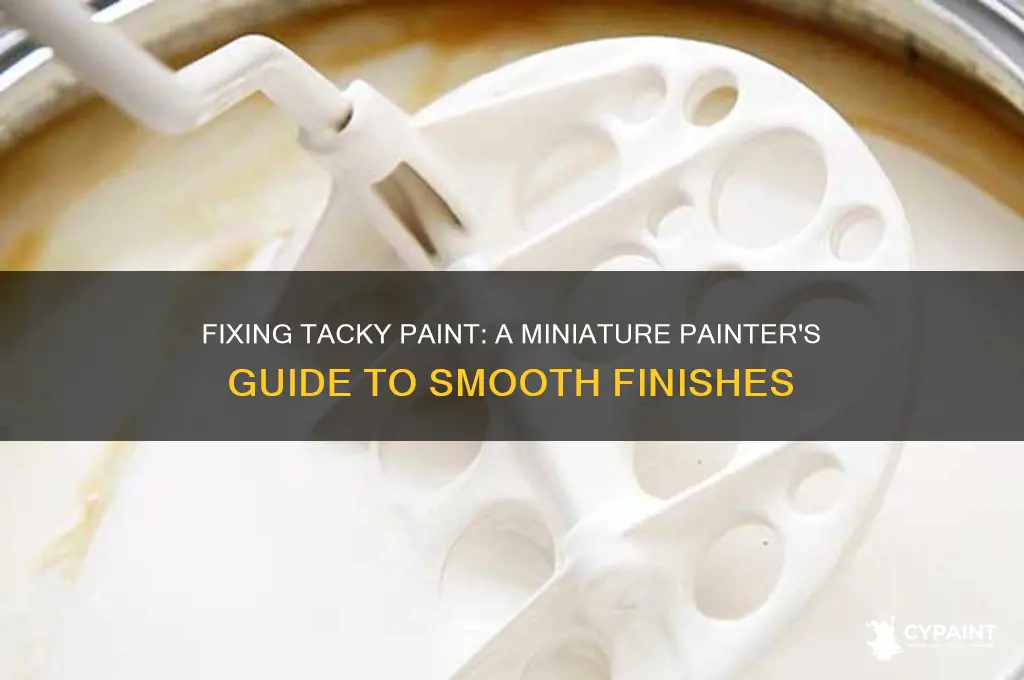 Fixing Tacky Paint: A Miniature Painter's Guide To Smooth Finishes ...