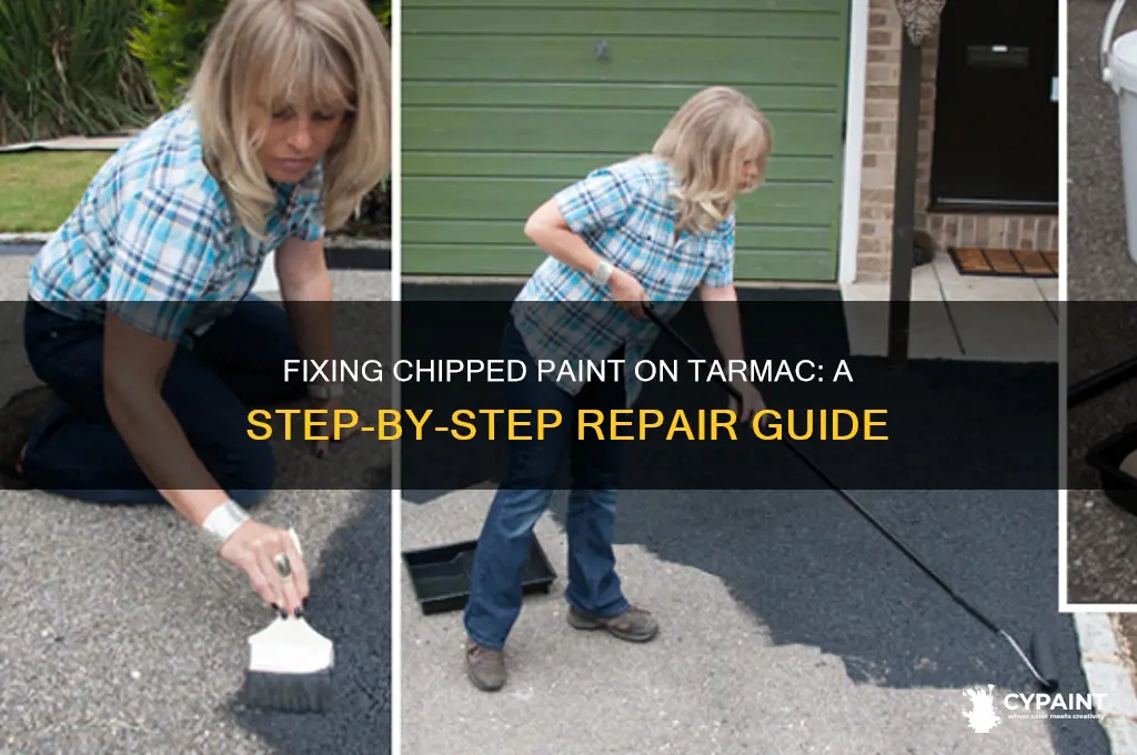 Fixing Chipped Paint On Tarmac: A Step-By-Step Repair Guide | CyPaint
