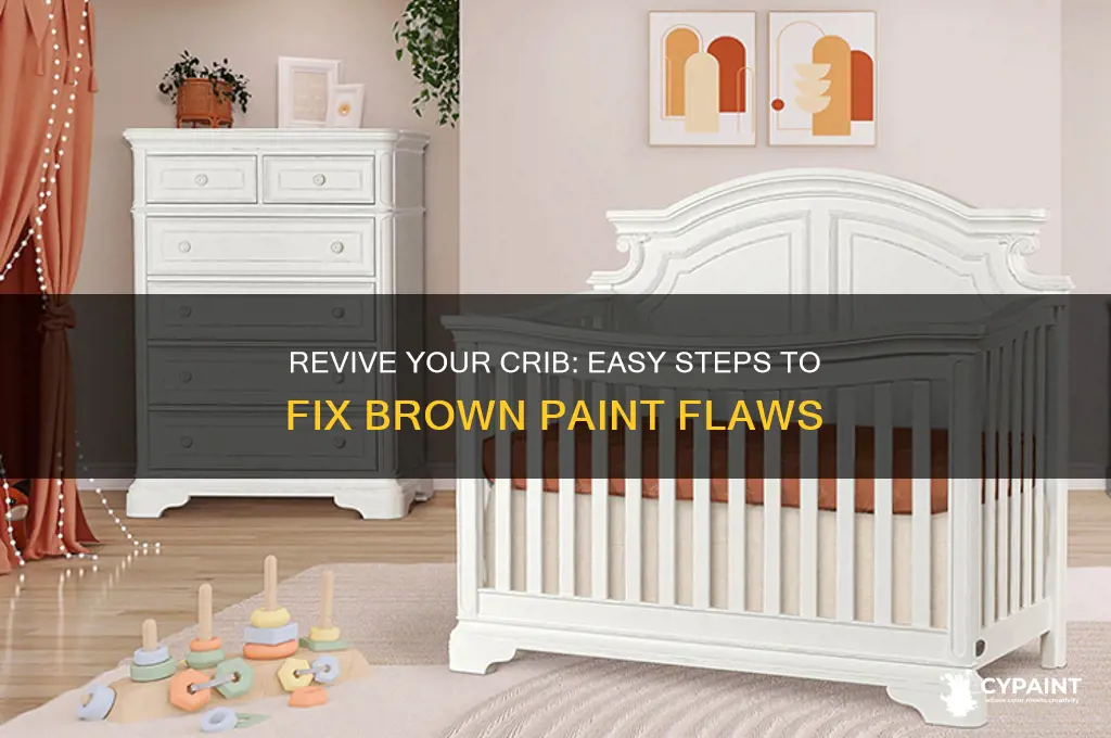 Revive Your Crib: Easy Steps To Fix Brown Paint Flaws | CyPaint