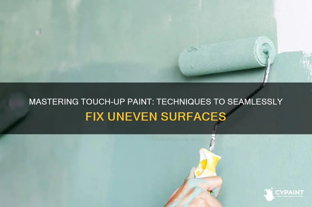 Mastering Touch-Up Paint: Techniques To Seamlessly Fix Uneven Surfaces ...