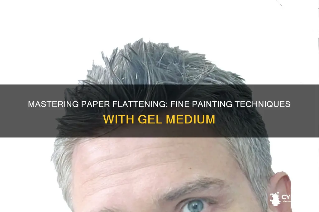 Mastering Paper Flattening: Fine Painting Techniques With Gel Medium ...