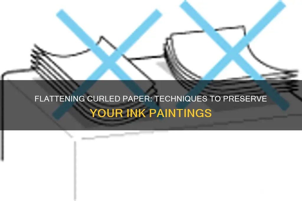 Flattening Curled Paper: Techniques To Preserve Your Ink Paintings ...