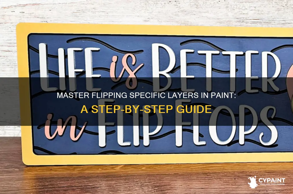 Master Flipping Specific Layers In Paint: A Step-By-Step Guide | CyPaint