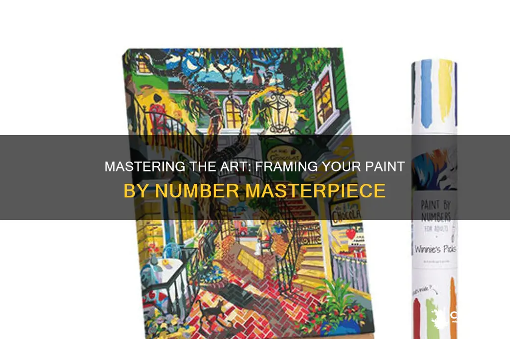 Mastering The Art: Framing Your Paint By Number Masterpiece | CyPaint