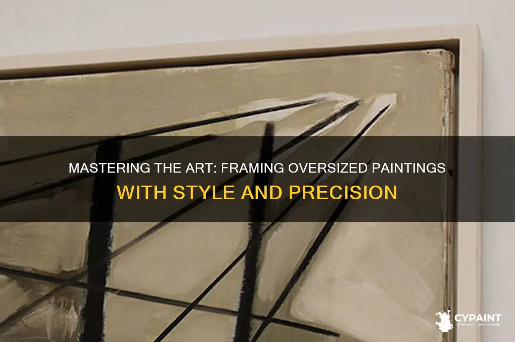 Mastering The Art: Framing Oversized Paintings With Style And Precision ...