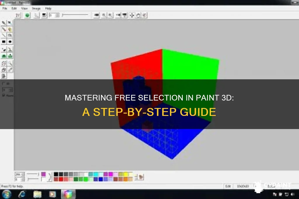 Mastering Free Selection In Paint 3D: A Step-By-Step Guide | CyPaint