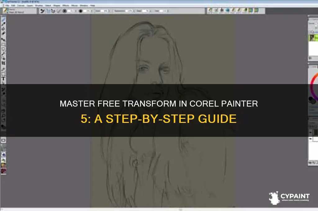 Master Free Transform In Corel Painter 5: A Step-By-Step Guide | CyPaint